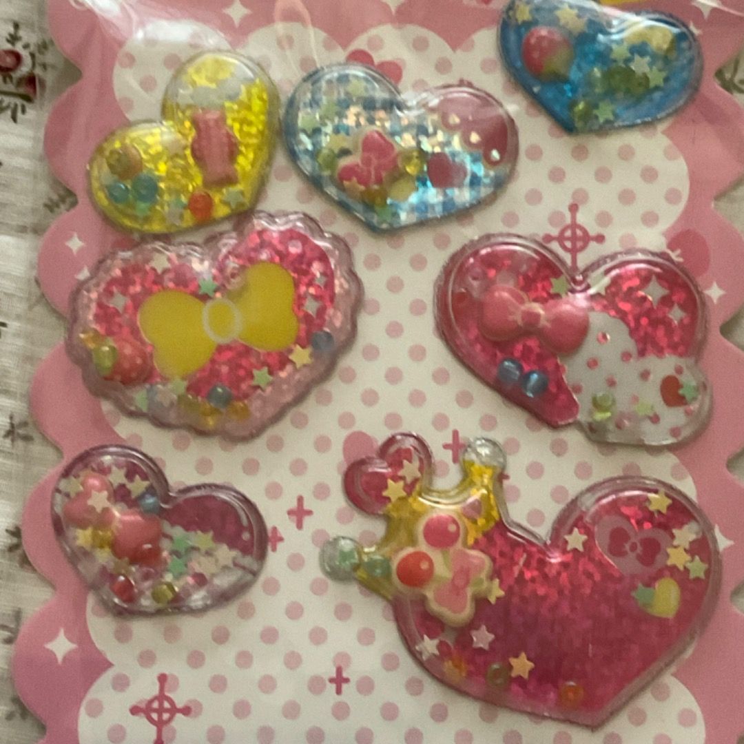 3d retro shaker with beads sticker kawaii t. stationery vintage ...