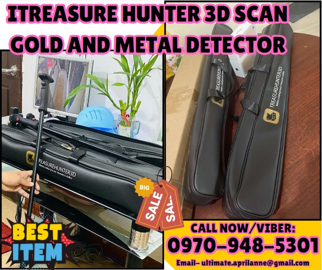 3D SCANNER I TREASURE HUNTER GOLD & METAL DETECTOR, Looking For on ...