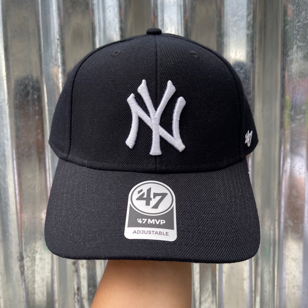 47 Brand MVP Frame "New York Yankees" Black, Men's Fashion, Watches ...