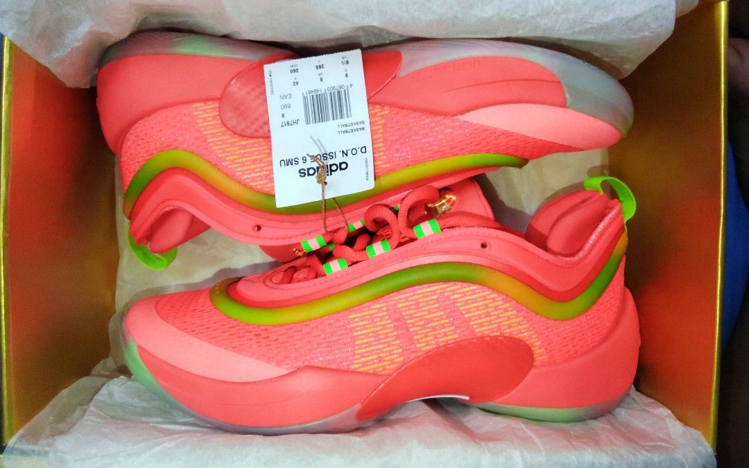 ADIDAS DON ISSUE 6 X HARIBO "LUCID RED" / BASKETBALL SHOES, Men's ...
