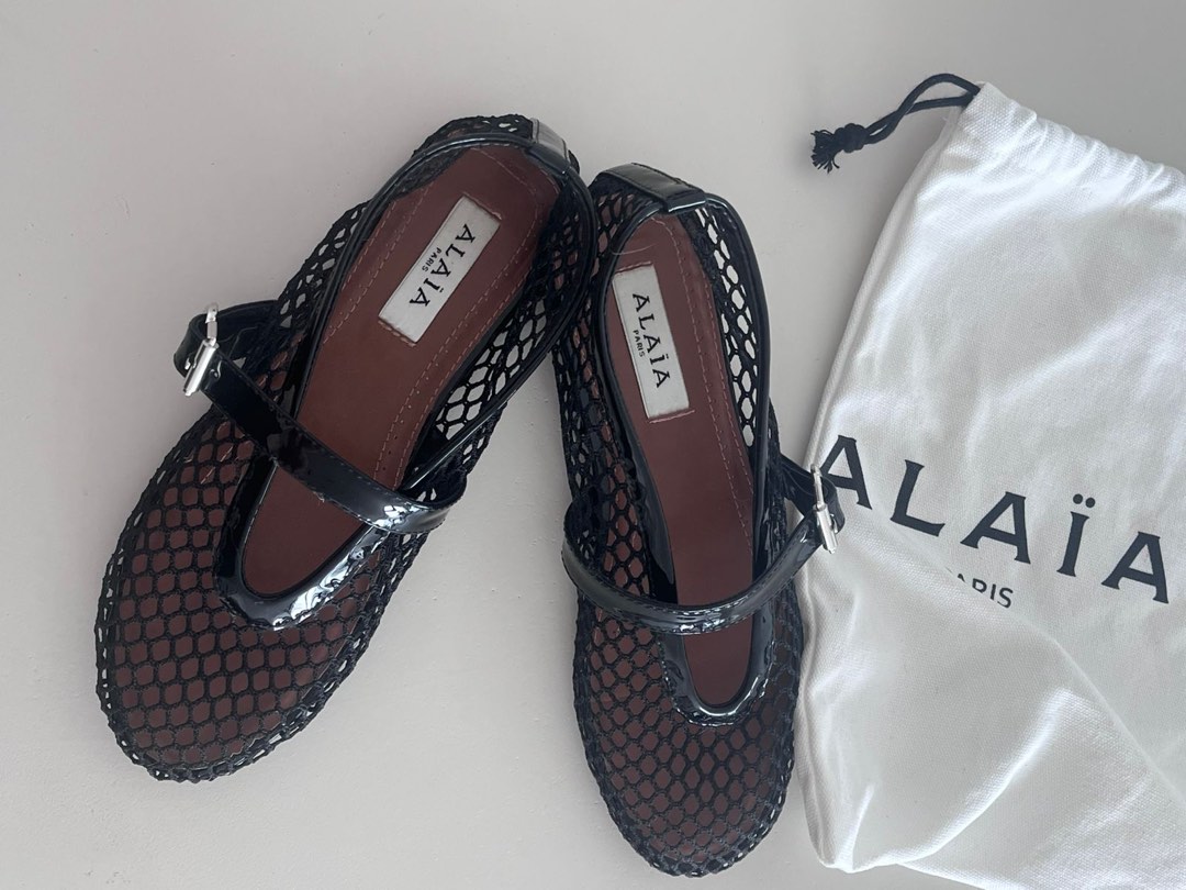 Alaia Ballerina Shoes, Women's Fashion, Footwear, Flats & Sandals on ...