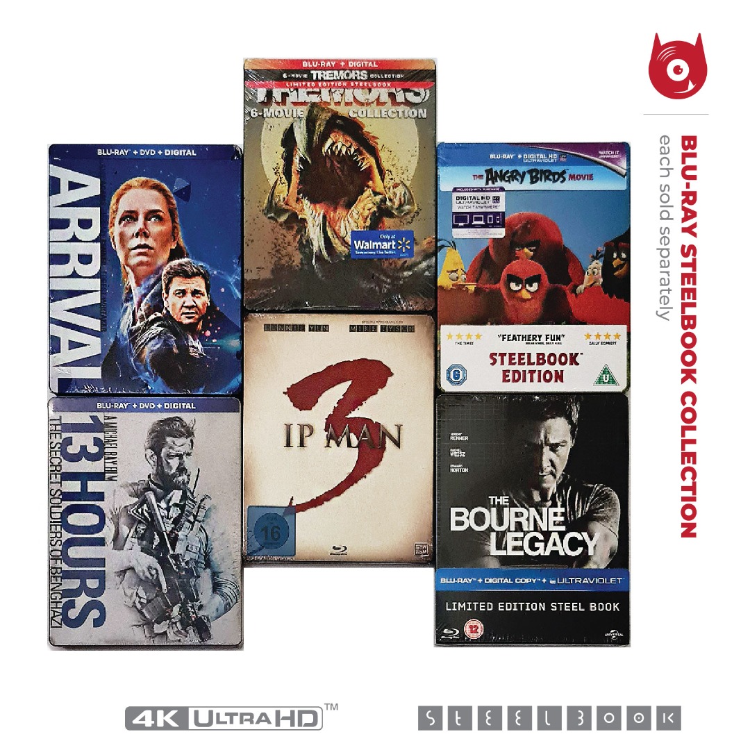 ARRIVAL / 13 HOURS: THE SECRET SOLDIERS OF BENGHAZI / TREMORS: 6-MOVIE COLLECTION / THE BOURCE ...