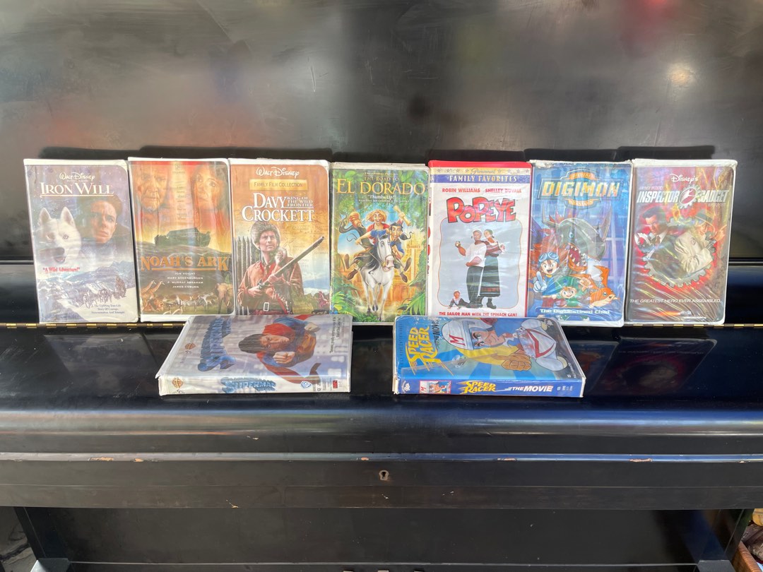 Assorted VHS Tapes, Hobbies & Toys, Memorabilia & Collectibles, Fan ...