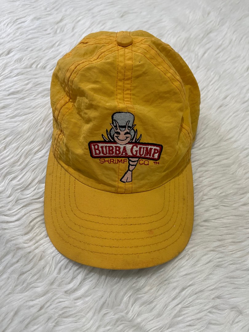 Authentic Bubbagump Cap/Hat yellow and navy blue/sold per piece ...