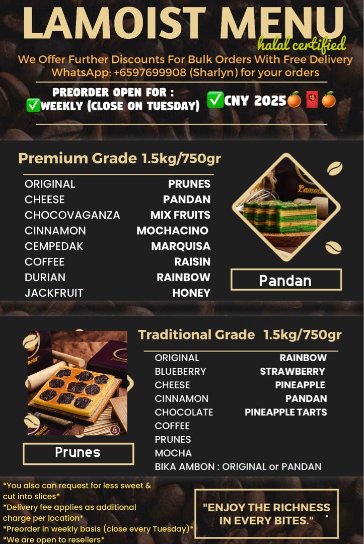 BATAM KUEH LAPIS ALL BRANDS AVAILABLE (HALAL CERTIFIED), Food & Drinks ...