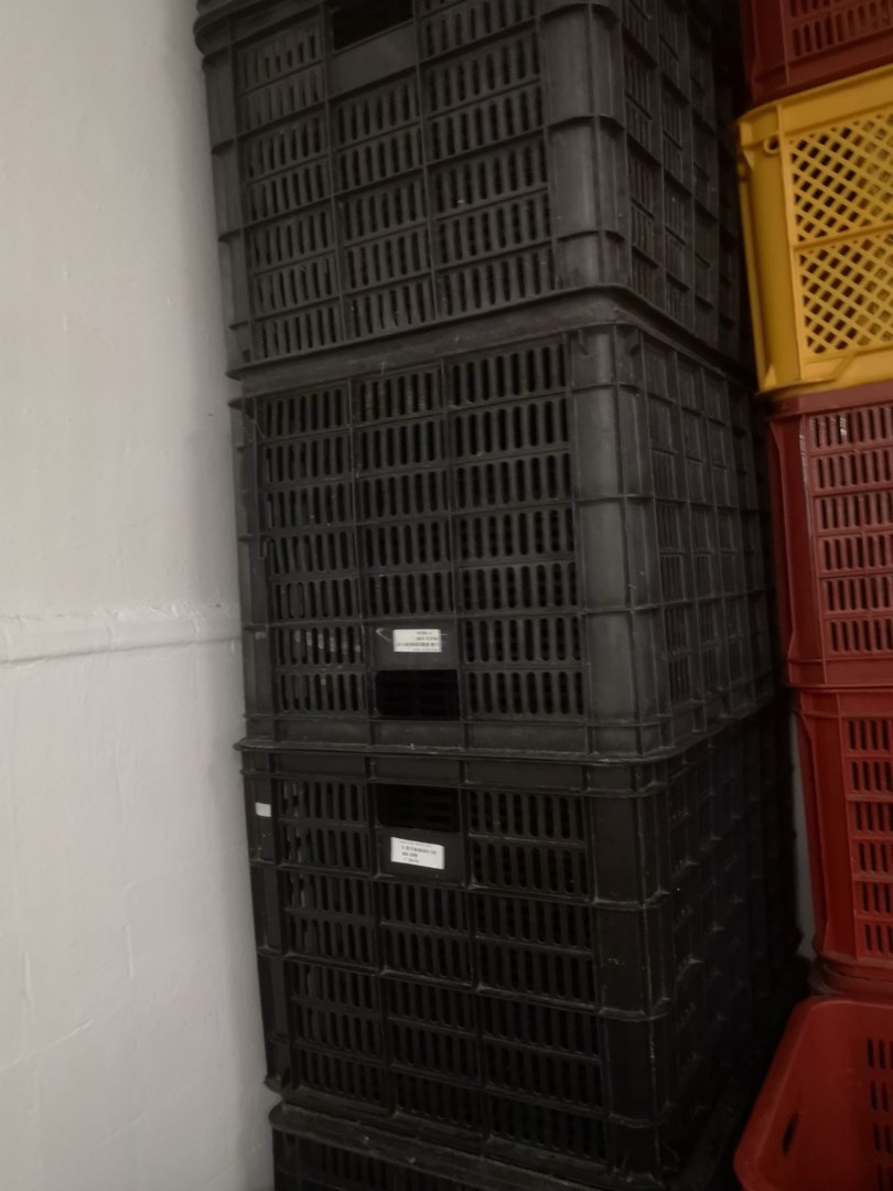 BLACK BIG CRATE, Furniture & Home Living, Home Improvement ...