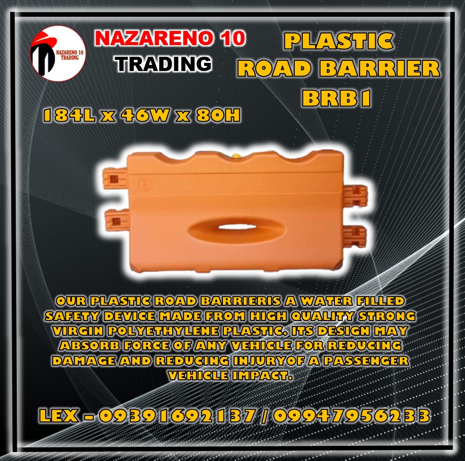 brb1 brb2 brb3 brb classic barrier plastic road barrier, Commercial ...
