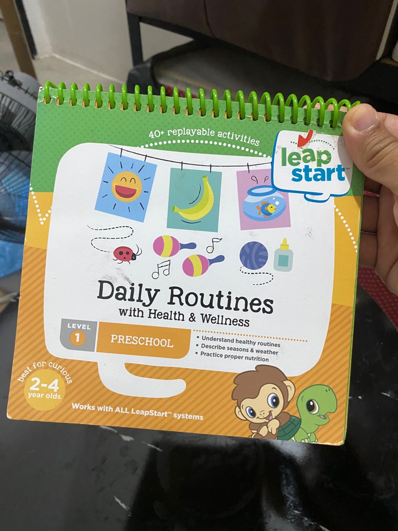 Buku Leapstart Daily Routines, Hobbies & Toys, Toys & Games on Carousell