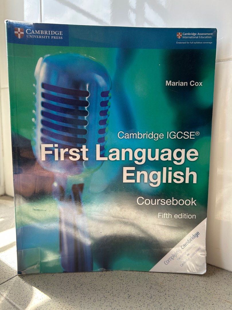 Cambridge IGCSE First Language English Coursebook (textbook), Hobbies ...