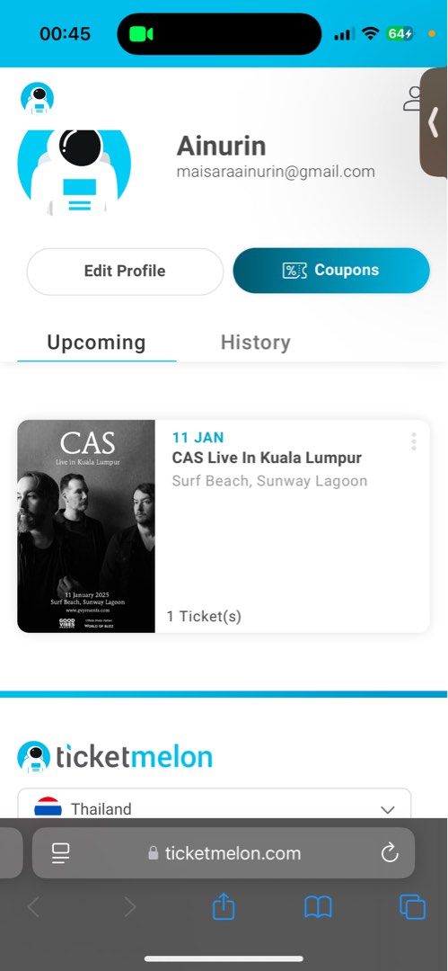 CAS 2025, Tickets & Vouchers, Event Tickets on Carousell