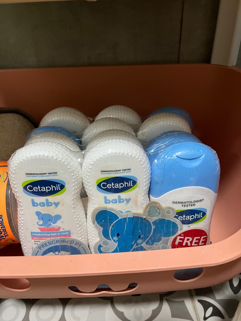 Cetaphil Baby Bath Set (2 Body Wash + 1 Shampoo), Babies & Kids ...