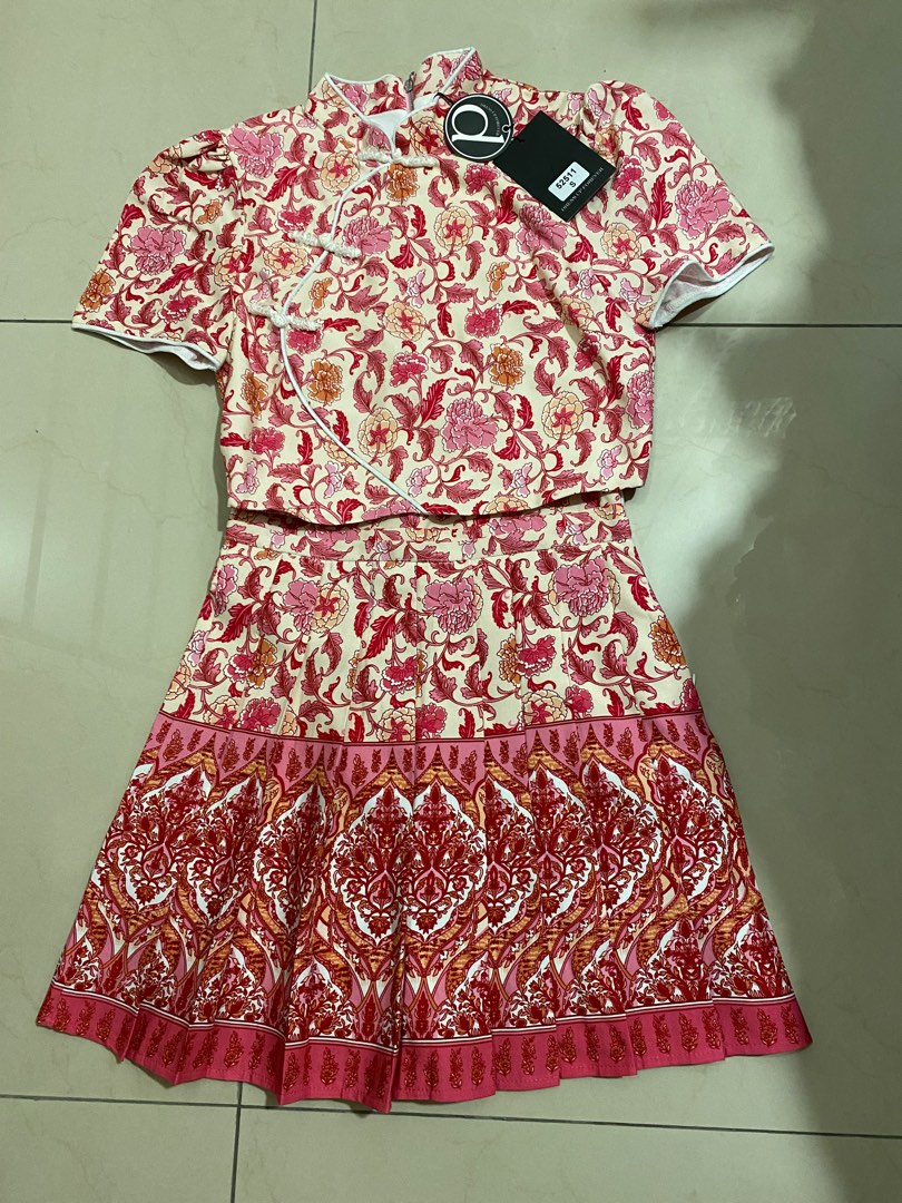 Cheongsam 2pc set 旗袍, Women's Fashion, Dresses & Sets, Traditional ...