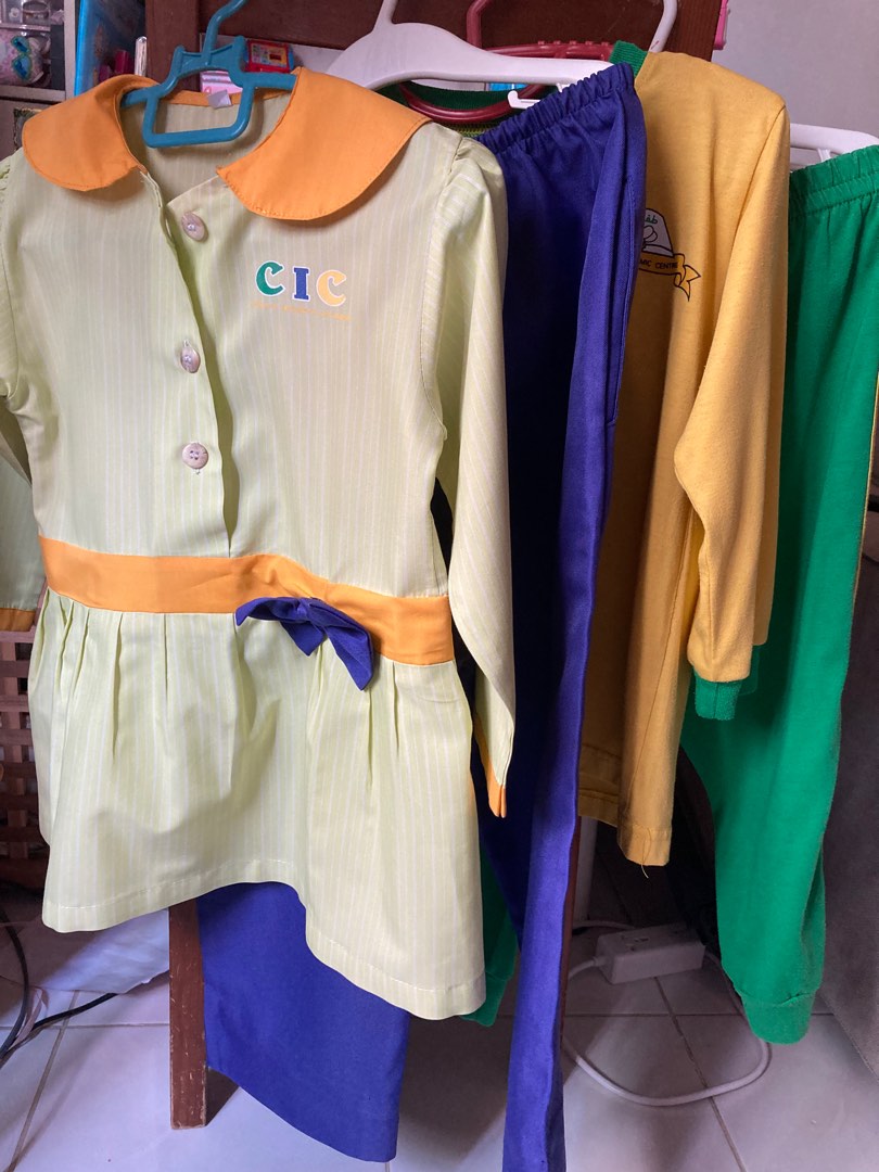 CIC Corporate uniform size L (FREE uniform t-shit), Babies & Kids ...