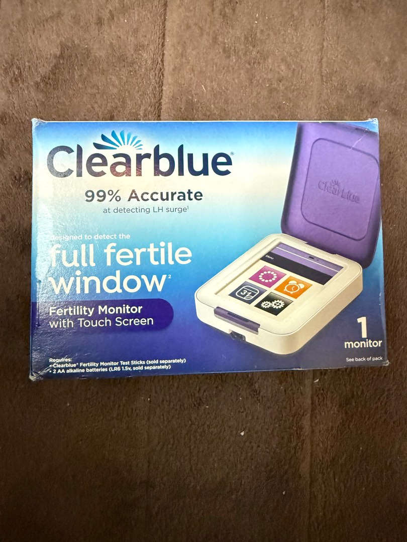 Clearblue bundle: fertility monitor + sticks, Health & Nutrition ...