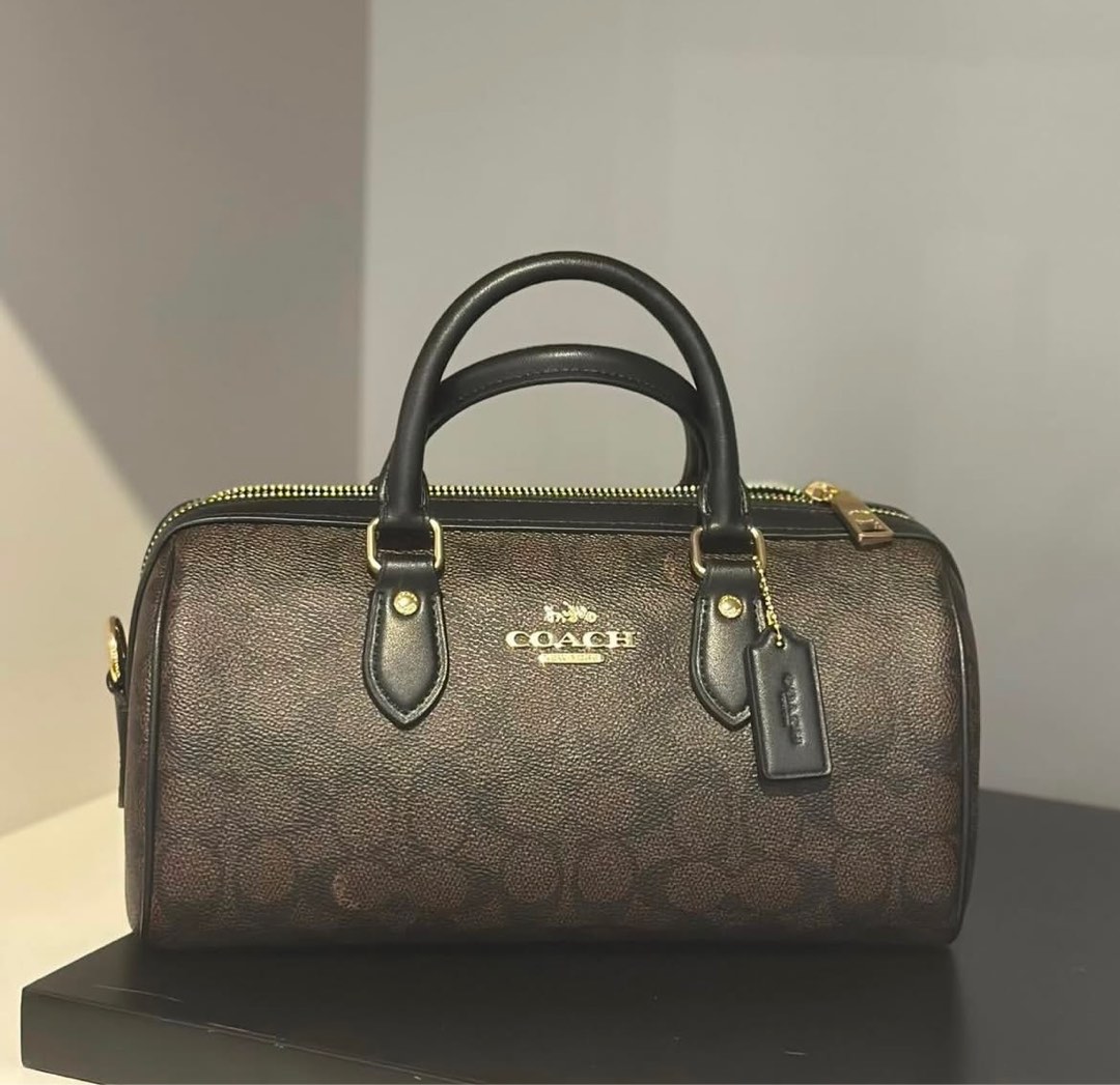 Coach Rowan Long Satchel Bag in Signature Canvas, Luxury, Bags ...