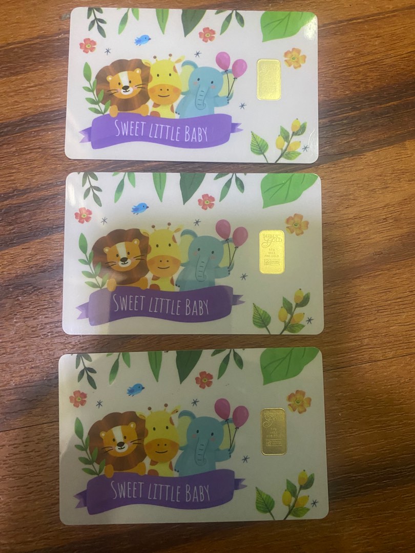 COD Gold Bar Public Gold 0.5g Sweet Little Baby, Everything Else ...