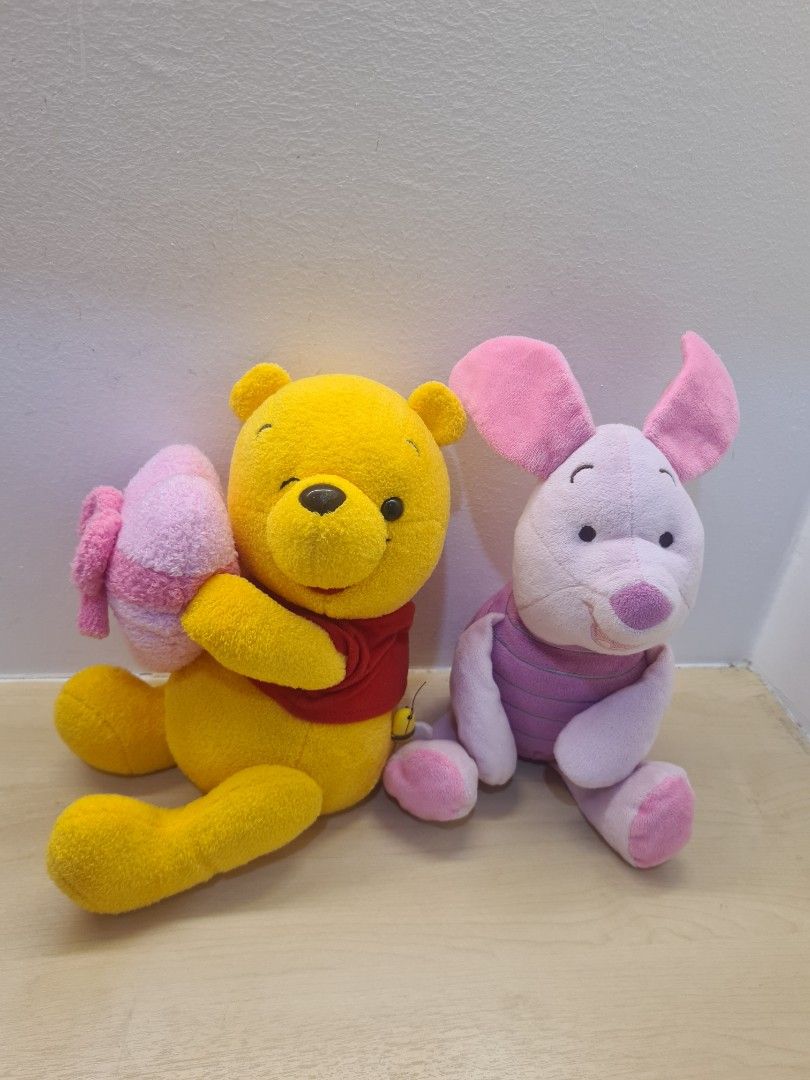 Combo Pooh and Piglet toy, Hobbies & Toys, Toys & Games on Carousell