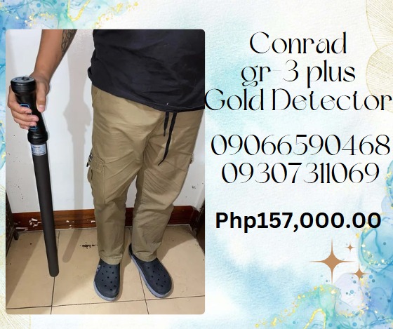 Conrad GR-3 Plus gold and metal detector gold detector 3D, Commercial & Industrial, Industrial ...