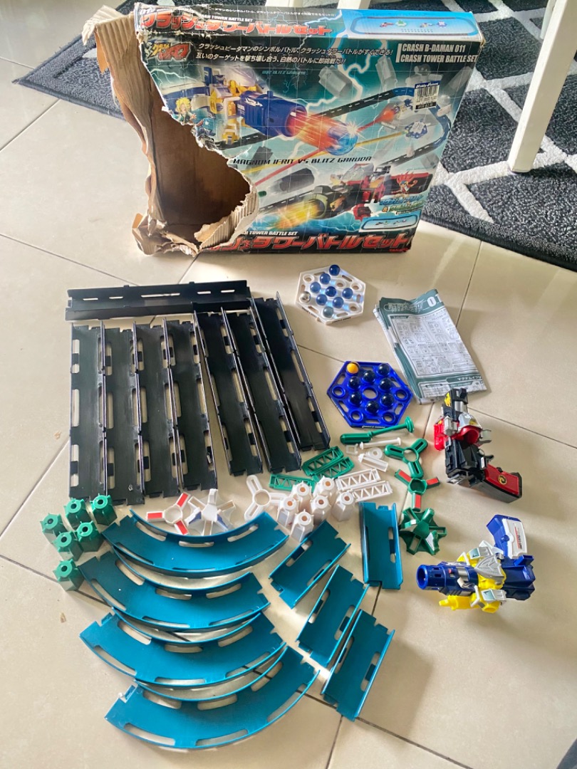 Crash B-Daman 011 crash tower set, Hobbies & Toys, Toys & Games on ...