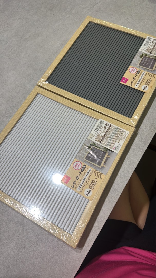 Daiso letter board, Furniture & Home Living, Home Decor Accessories ...