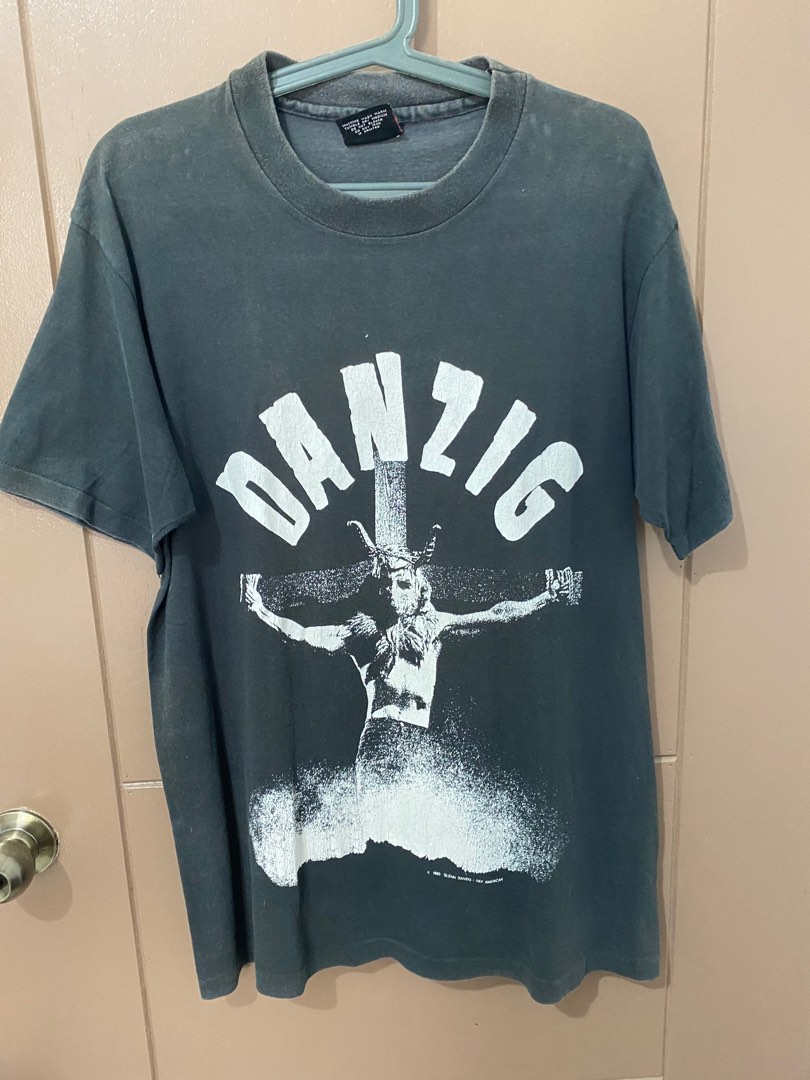 Danzig Band Shirt, Men's Fashion, Tops & Sets, Tshirts & Polo Shirts on ...