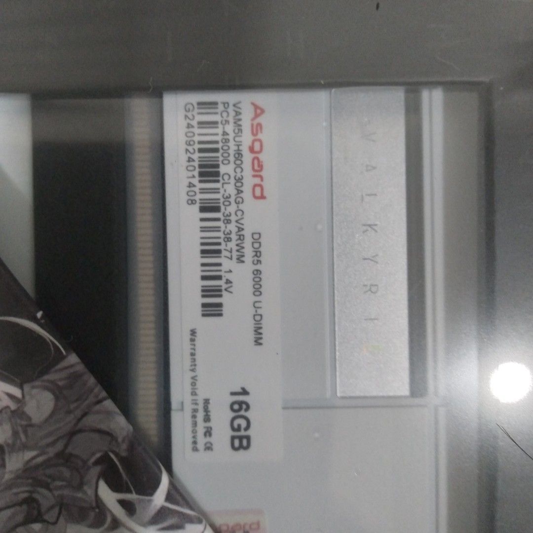 DDR5 RAM: ASGARD: VALKYRIE II 32GB [2x16GB] [WHITE] [RGB] [NEW & SEALED ...