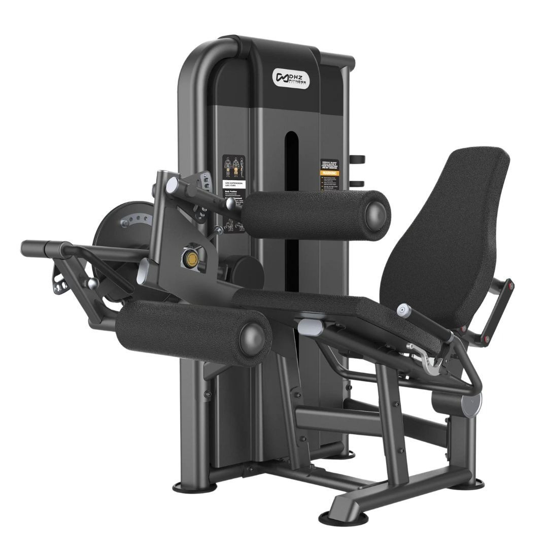 DHZ Alien Leg Extension & Leg Curl U2086C Selectorised Plate Loaded ...