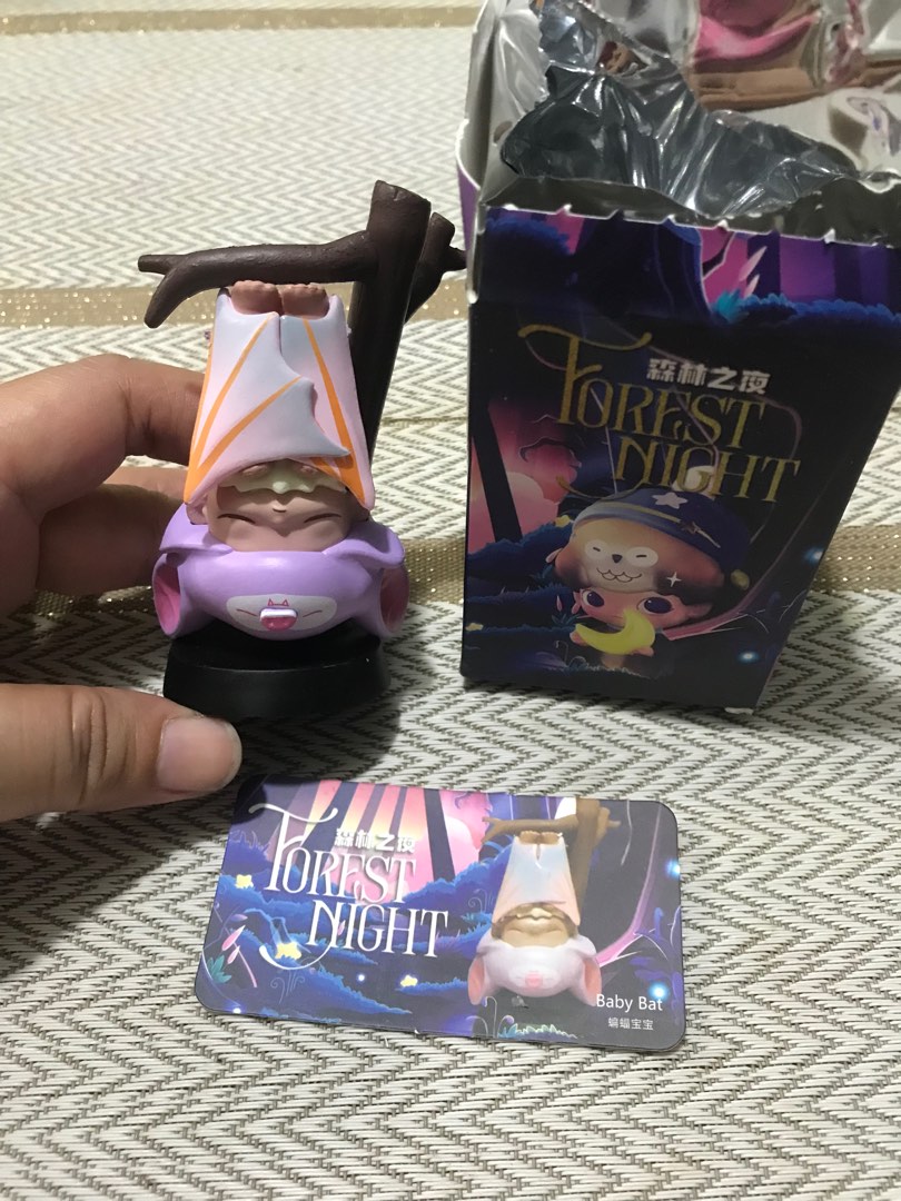 Dimoo forest night series baby bat, Hobbies & Toys, Toys & Games on ...