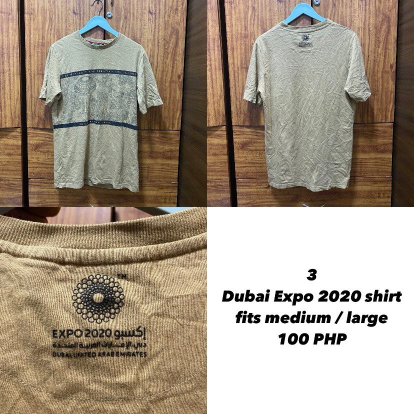 Dubai Expo 2020 tee, Men's Fashion, Tops & Sets, Tshirts & Polo Shirts ...