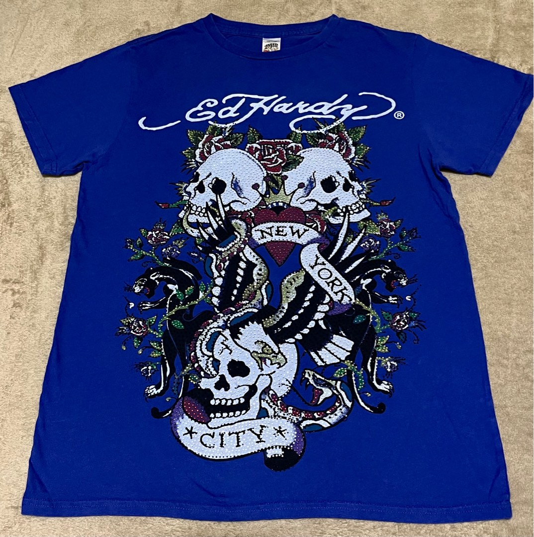 ED HARDY (BNEW) 10/10, Men's Fashion, Tops & Sets, Tshirts & Polo ...