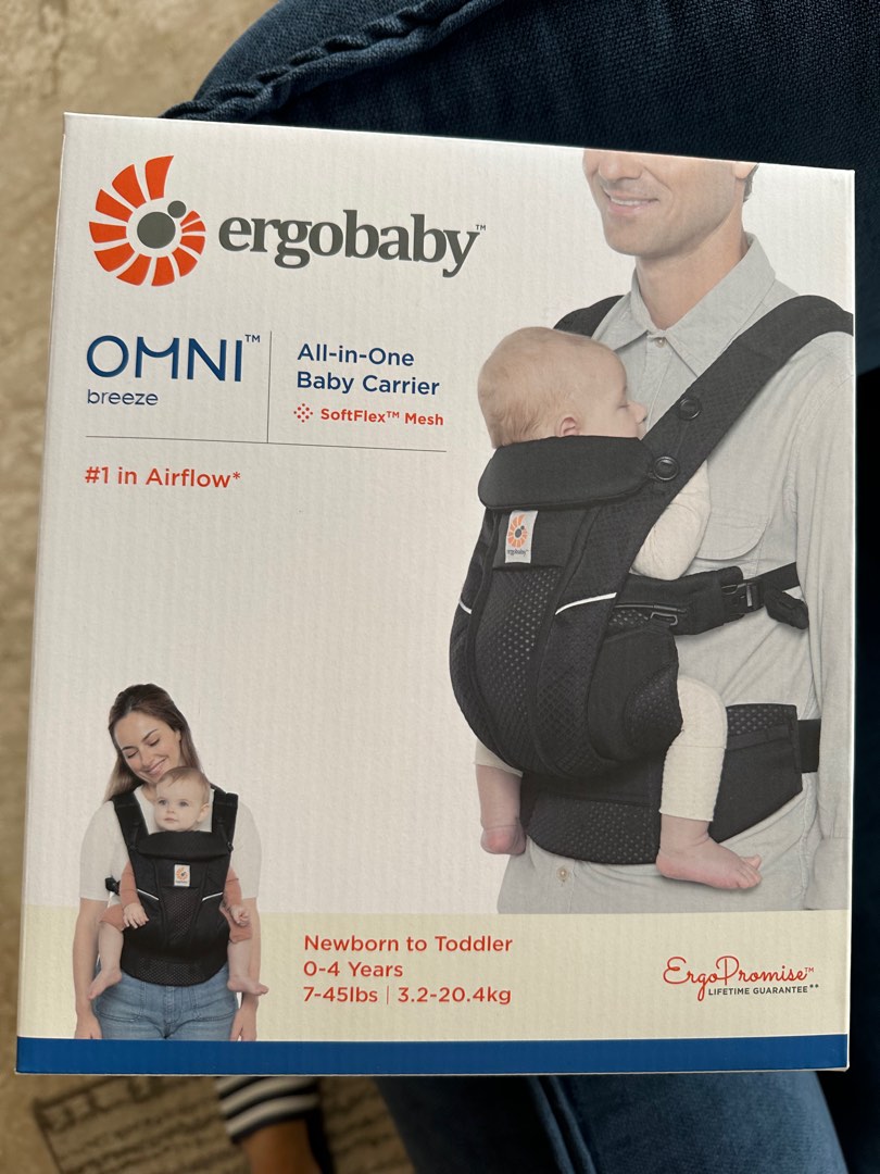 Ergobaby Carrier Omni breeze all-in-one, Babies & Kids, Going Out ...