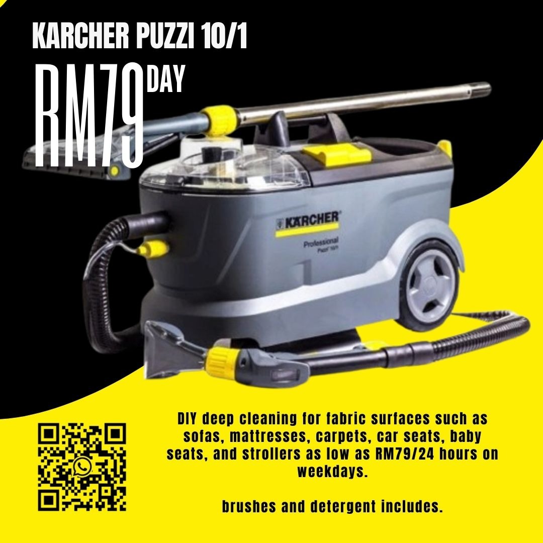 Vakum Karcher Puzzi Cuci Tilam Sofa Kapet, Furniture & Home Living ...