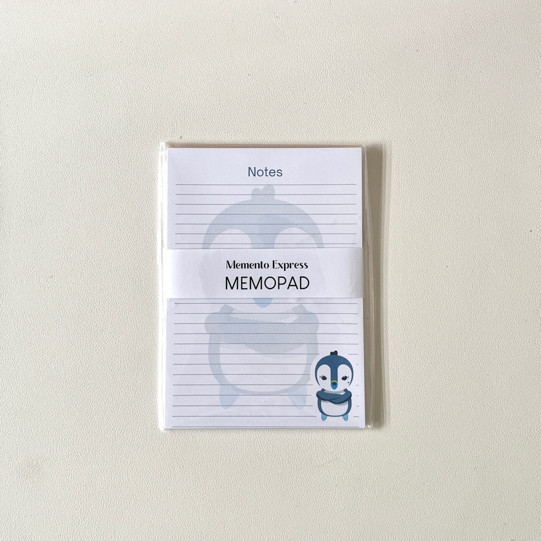 Freebie! Memento Express memopad notepad, Hobbies & Toys, Stationary ...