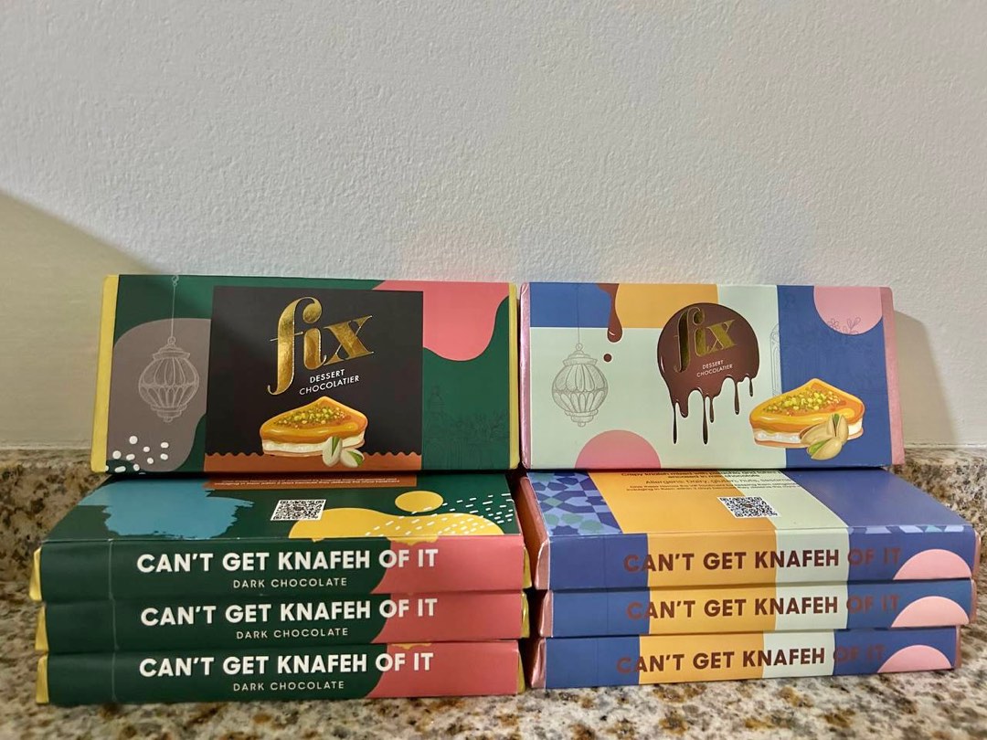 FRESH INSTOCKS Dubai Fix Chocolate Knafeh, Food & Drinks, Chilled ...
