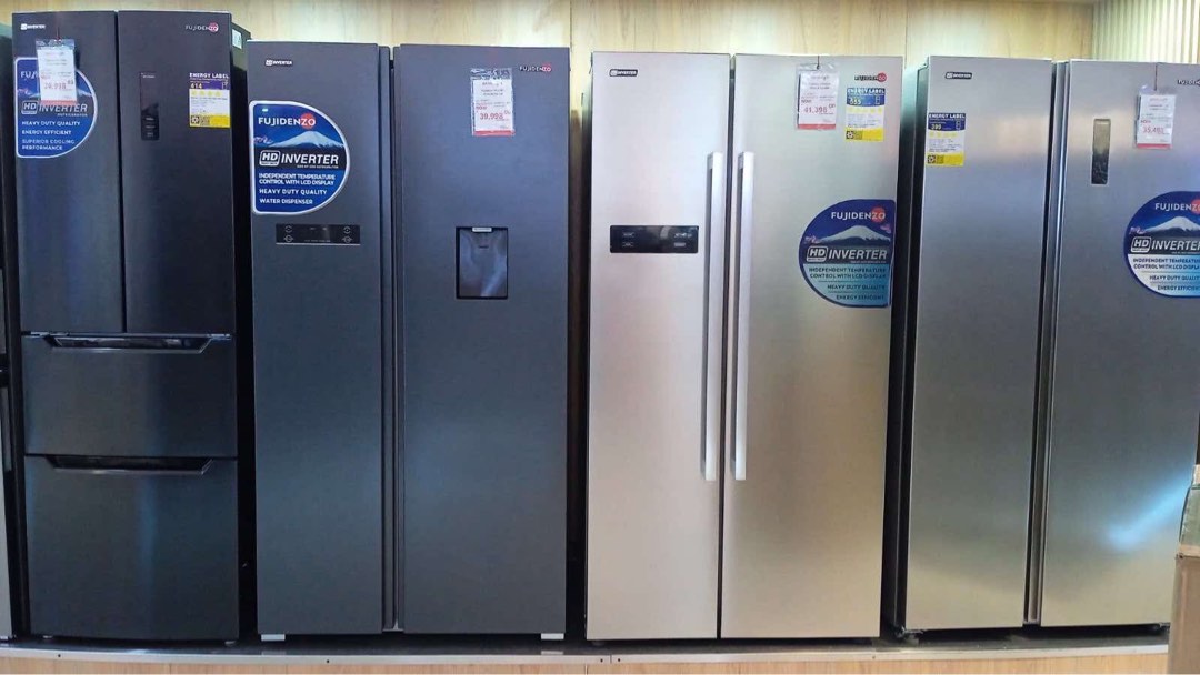FUJIDENZO HD Inverter Side by Side and Multi Door Refrigerator ISR-20SS ...