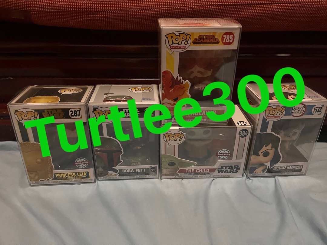 Funko Pop Mix 287 734 785 1532 384 Star Wars My Hero Academia, Hobbies ...