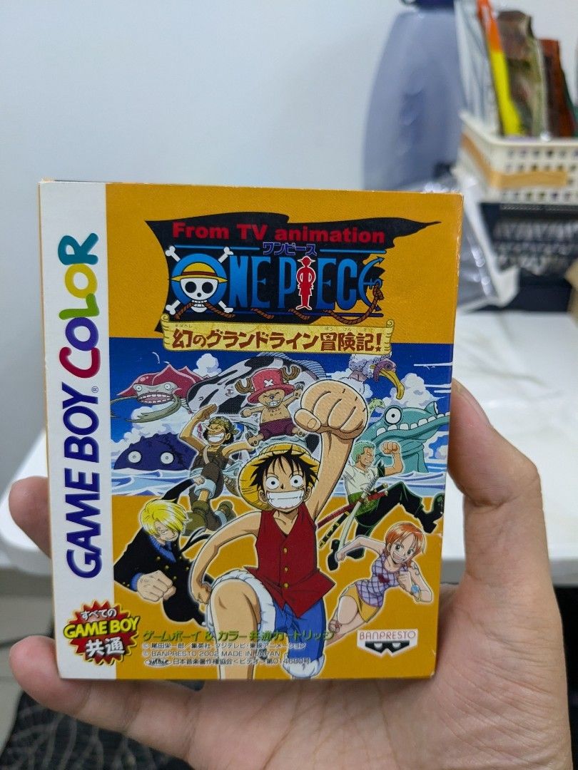GAMEBOY COLOR "One Piece Maboroshi no Grand Line Boukenki, Video Gaming ...