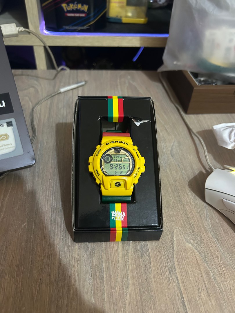 G-Shock GLX-6900XA-9JR GLX6900 Rasta Premium V3 Limited Edition, Men's ...
