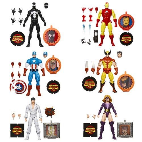 Hasbro Marvel legends secret wars set of 6 captain america iron man ...