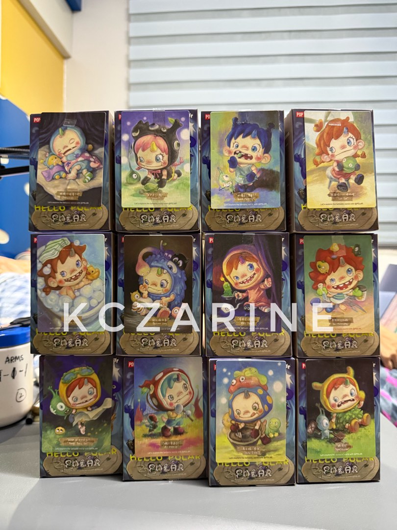 Hello polar figurine popmart, Hobbies & Toys, Toys & Games on Carousell