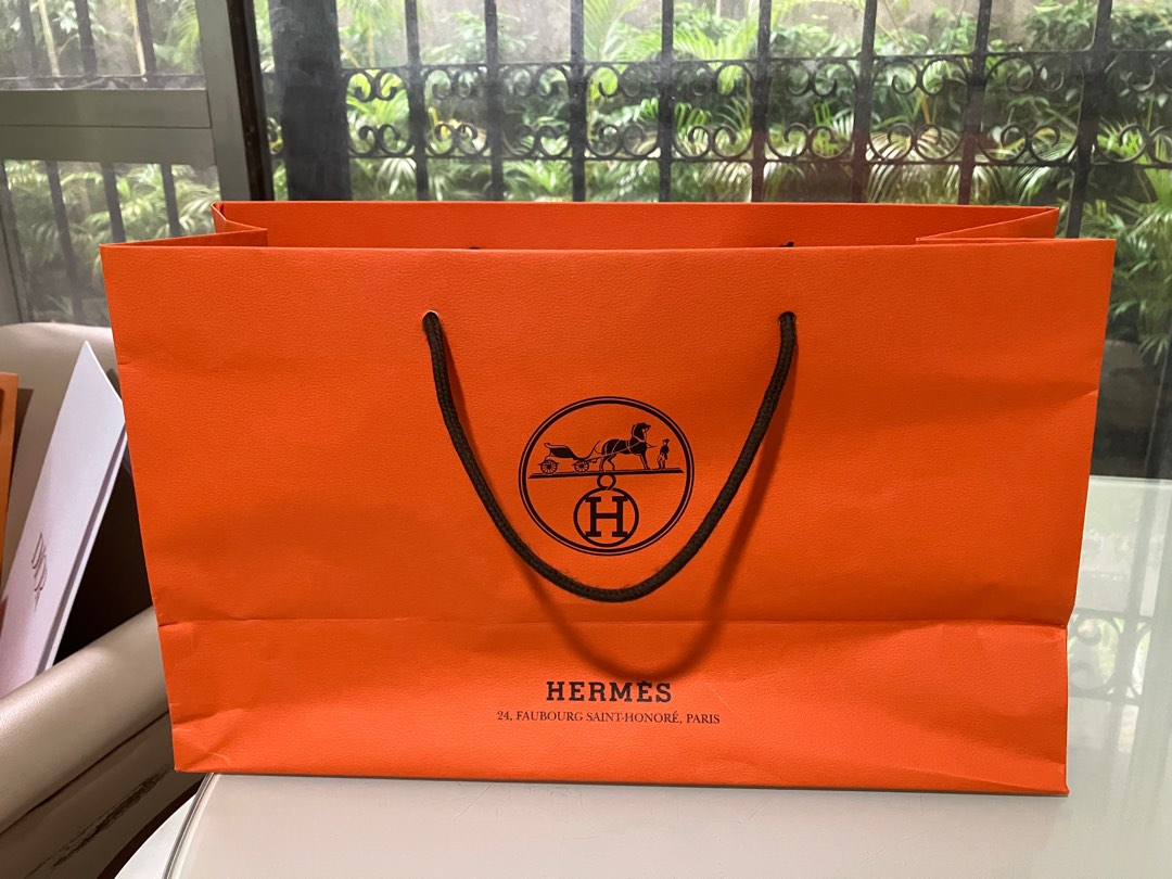 Hermes Paper bag, Hobbies & Toys, Stationary & Craft, Craft Supplies ...