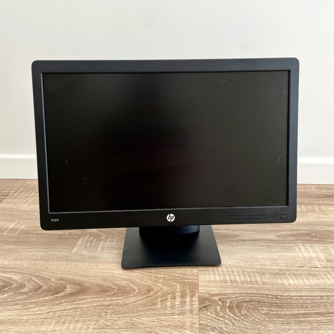 HP ProDisplay P203 20 inch Widescreen LED Backlit Monitor, Computers ...