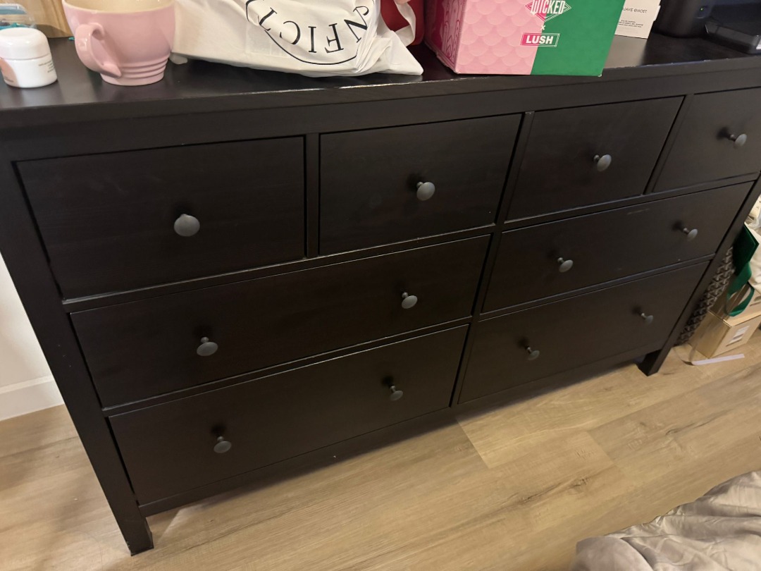 IKEA Hemnes Drawers, 傢俬＆家居, 傢俬, 櫃子、組合櫃及置物架 - Carousell