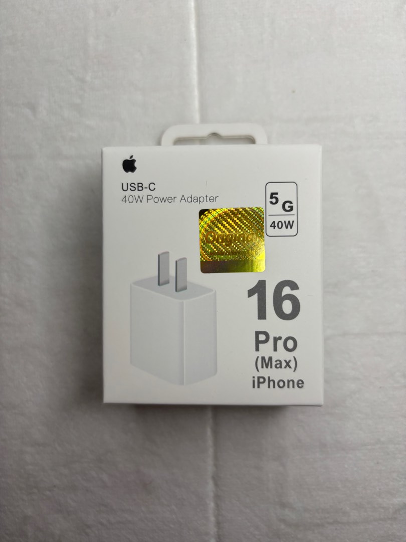 iPhone 16 Pro Max Power Adapter, Mobile Phones & Gadgets, Mobile ...