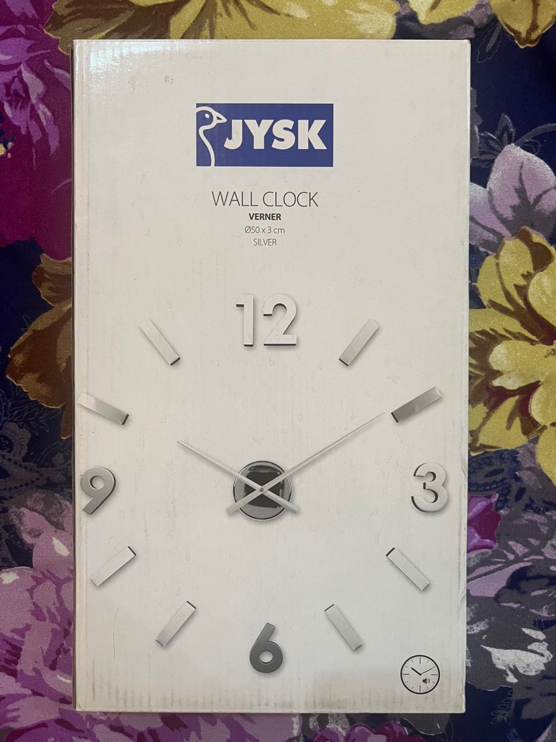 JYSK Wall Clock, Furniture & Home Living, Home Decor, Clocks on Carousell