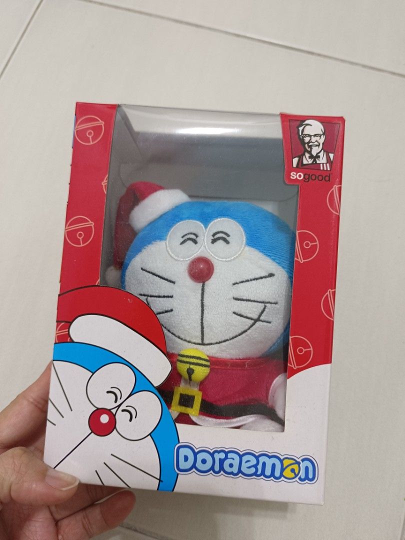 KFC Doraemon plush toy, Hobbies & Toys, Toys & Games on Carousell