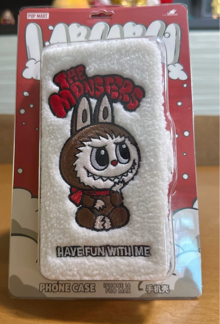 Labubu - The Monsters Classic Series - Plush Flip Phone Case for iPhone ...