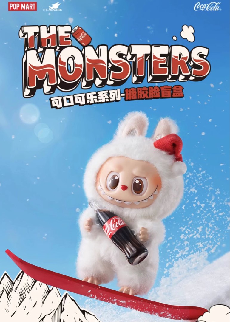 LABUBU COCA COLA COLAB, Hobbies & Toys, Toys & Games on Carousell