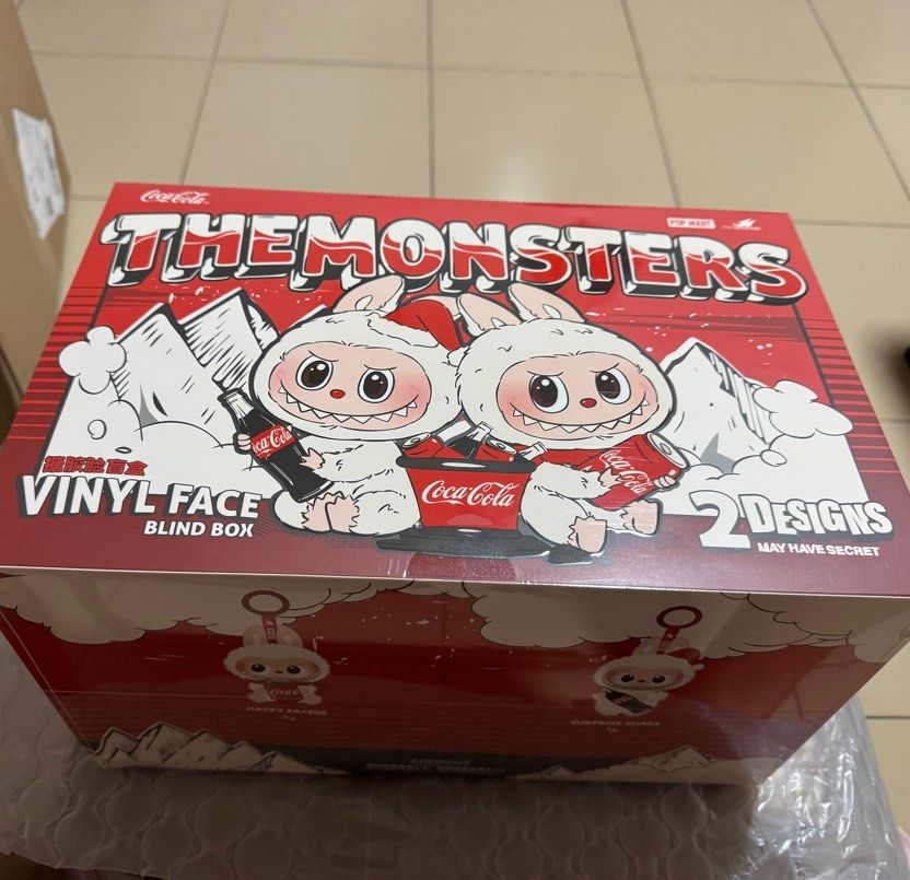 Labubu Coca Cola Vinyl Pendant, Hobbies & Toys, Toys & Games on Carousell