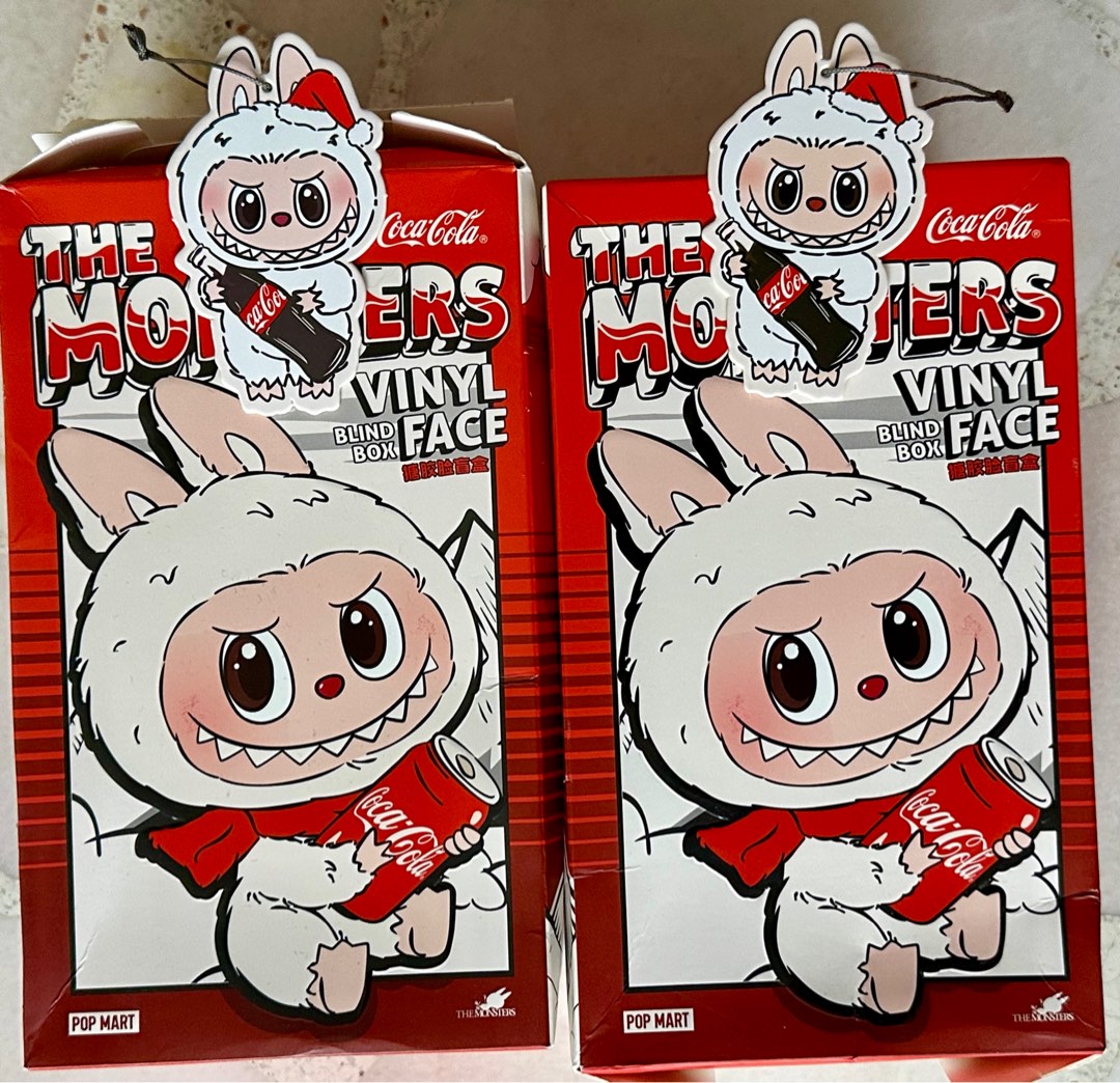 Labubu coke plush, Hobbies & Toys, Toys & Games on Carousell